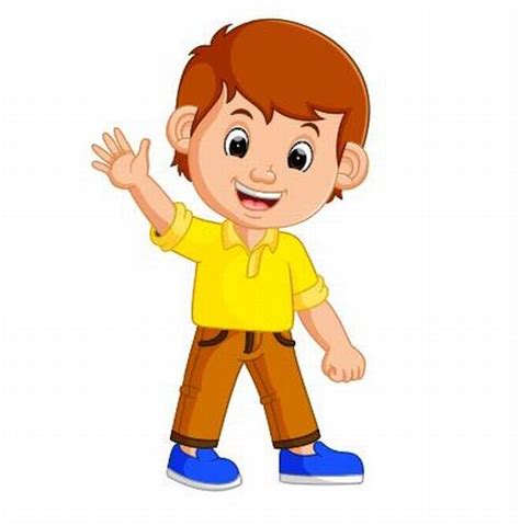 Hello Boy Vector Free Download