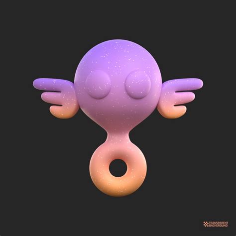 Premium Psd 3d Rendering Abstract Gradient Object Art Geometric Shapes