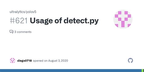Usage Of Detect Py Issue Ultralytics Yolov GitHub