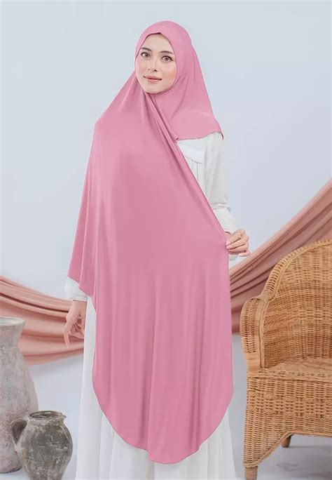 Jual Cantik Kerudung Hijab Instan Fayza Pink Original 2025 Zalora Indonesia