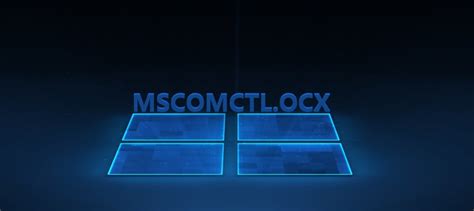 Скачать Mscomctl Ocx и исправить ошибку в Windows 10 7