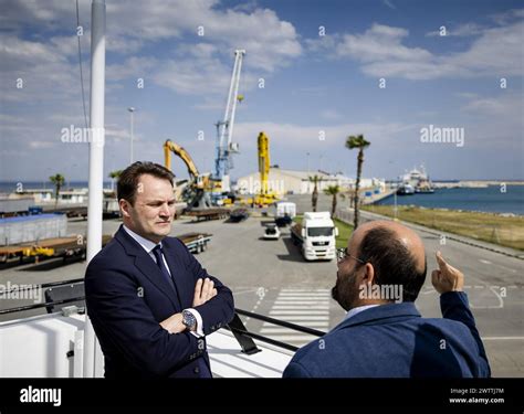 Larnaca Geoffrey Van Leeuwen Outgoing Minister For Foreign Trade And Development Cooperation