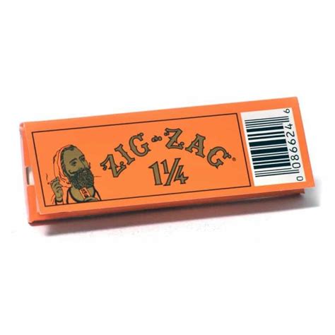Zig Zag Rolling Papers Orange 1 14 1 Pk Iconic Rolling Papers