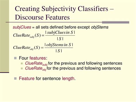Ppt Learning Subjective Nouns Using Extraction Pattern Bootstrapping Powerpoint Presentation