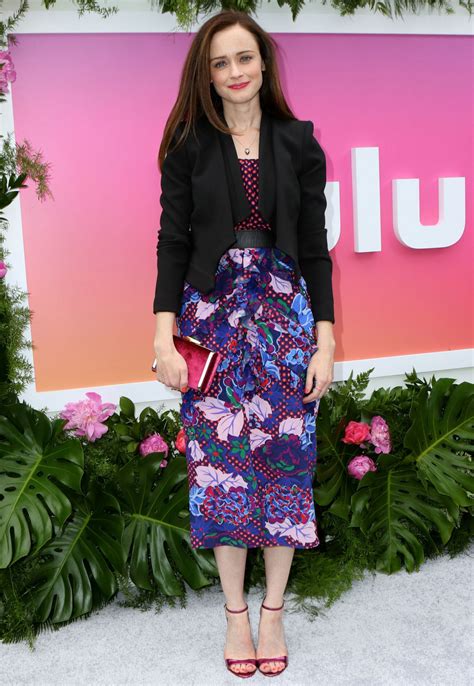 Alexis Bledel At Hulu Upfront Brunch At La Sirena Ristorante In Nyc 05
