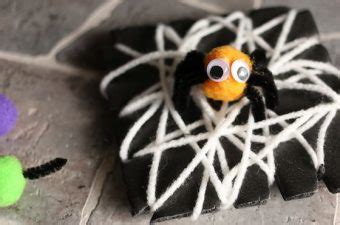 Pom Pom Spiders And Wooly Web Weaving Happy Hooligans