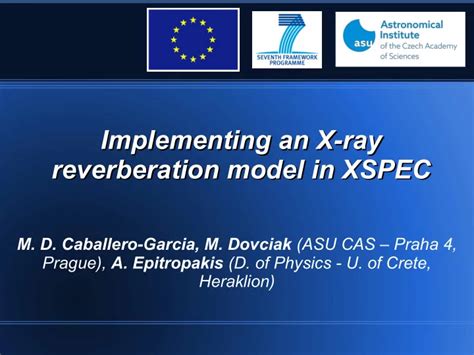 Ppt Implementing An X Ray Implementing An X Ray Reverberation Model In Powerpoint