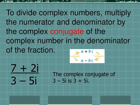 PPT Introduction To Complex Numbers PowerPoint Presentation Free Download ID