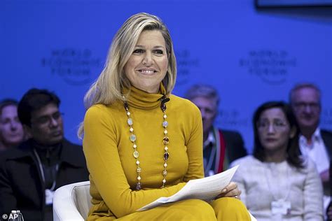 Королева Нидерландов Максима в Давосе Royal News — Livejournal