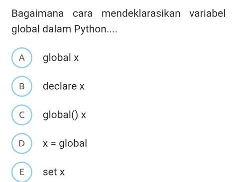 Bagaimana Cara Mendeklarasikan Variabel Studyx