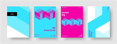 기하학적 책 표지 디자인입니다 현대 전단지 템플릿 격리된 보고서 레이아웃 비즈니스 프레젠테이션 포스터 기치 배경 팸플릿 전단