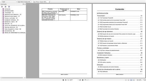 Case Motor Grader 845b 865b 885b Awd Vhp Repair Manual Es