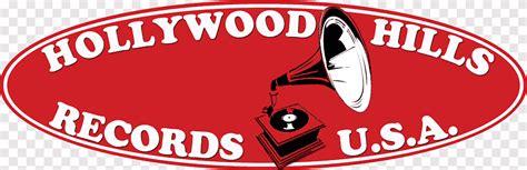 Logo Brand Trademark Hollywood Hills Records Company Text Png Pngegg