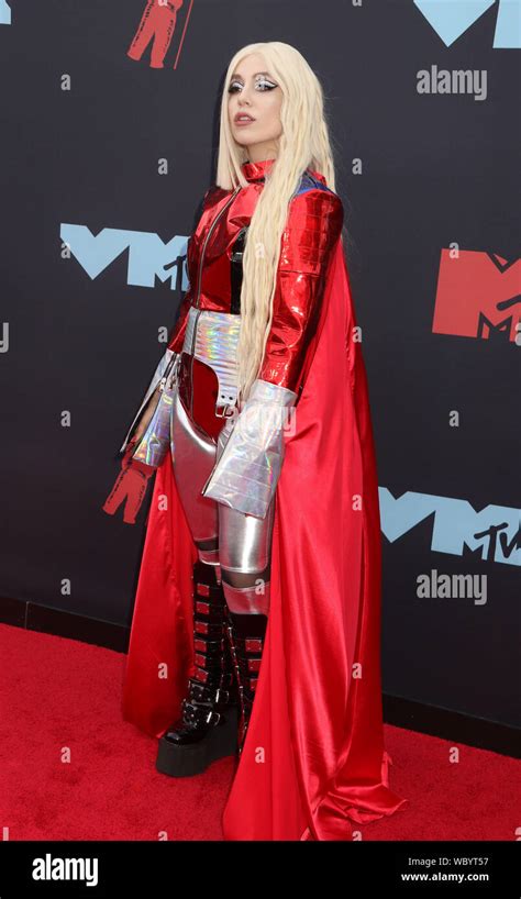 August 26 2019 Newark New York Usa Singer Ava Max Attends The 2019