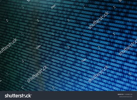 Computer Data Matrix Vertical Digital Binary Stock Photo Shutterstock