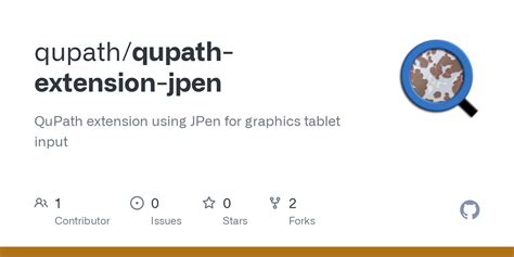 Github Qupathqupath Extension Jpen Qupath Extension Using Jpen For