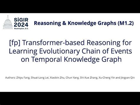 Free Video Transformer Based Reasoning For Learning Evolutionary Chain