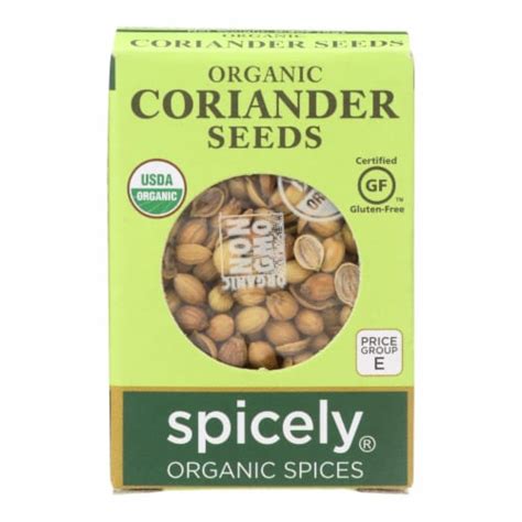 Spicely Organics Organic Coriander Seed Case Of 6 03 Oz Case