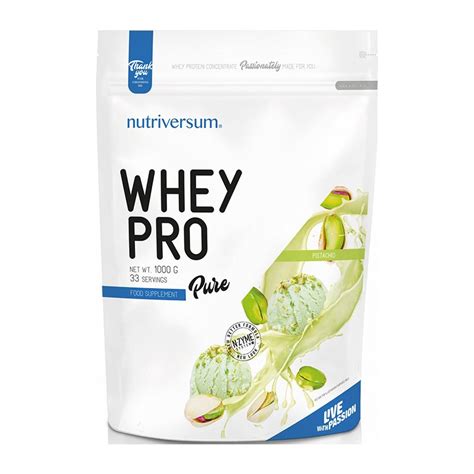 Buy Nutriversum Pure Whey Pro 1000 G Pistachios In Dubai Abu Dhabi