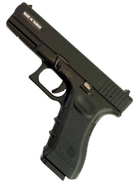 Уценка Страйкбольный пистолет Kjw Kp 17 Glock G17 Co₂ Black металл