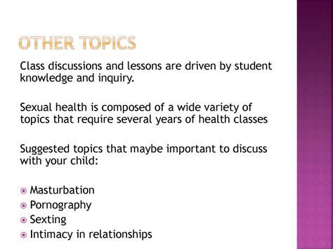 Welcome Parents January 21st 2015 Comprehensive Sex Education Ppt Download