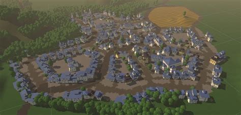 Town Tiny Procedural World Generator Unitypackage Link Included