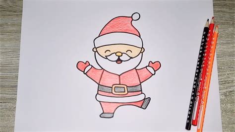رسم للاطفالرسم بابا نويلكيفية رسم بابا نويل خطوة بخطوةرسم السنة الميلادية الجديدة رسم سهل