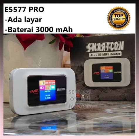 Promo Modem Mifi Wifi G Lte Smartcom E Baterai Mah Layar Lcd Diskon Di Seller