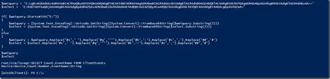 Configmgr Cmpivot The Powershell Script The Events… Anything About It