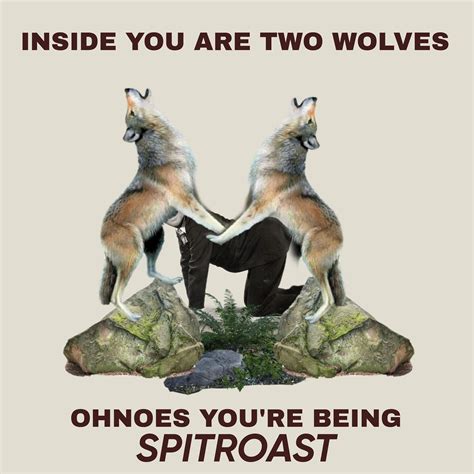There Are 2 Wolves Inside Of Me Theyre Both Autistic Rak47
