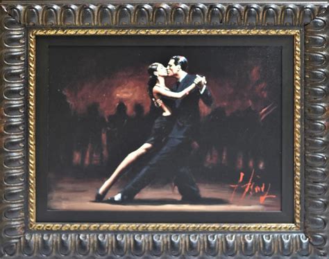 Fabian Perez Tango In Paris In Black Suit Mutualart