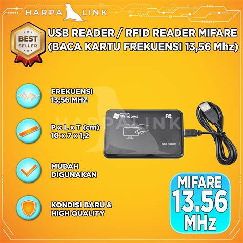 Jual RFID Reader 13 56Mhz 13 56Mhz Mifare IC Card USB RFID ID Reader Sensor Smart Mifare