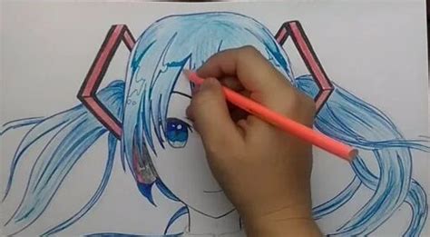 Мику Хацунэ яп 初音ミク Hatsune Miku как нарисовать аниме персонажа Смотреть онлайн в
