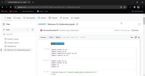Shravani Kharade On Linkedin Datascience Codsoft Python Irisflowerclassification Codemagic