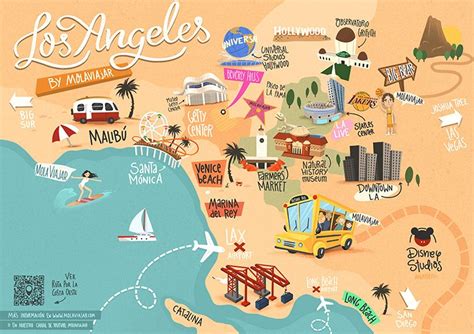 Mapa De Los Angeles Artofit