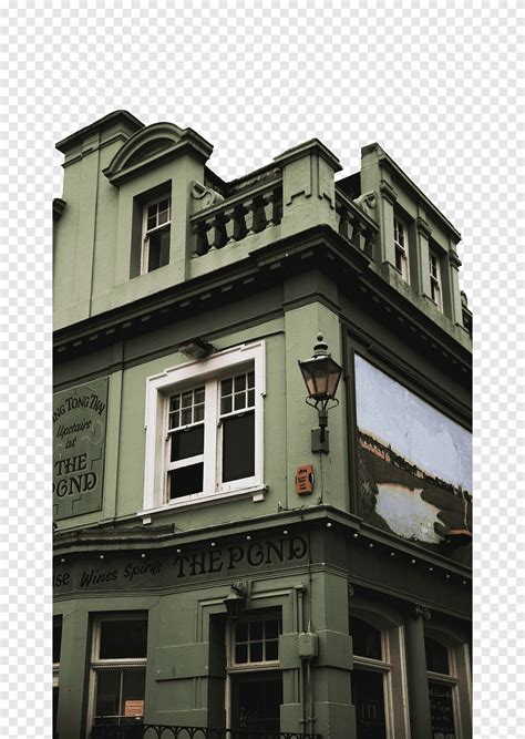 녹색 콘크리트 건물 일러스트 Png Pngegg