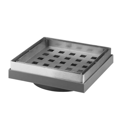 Mixx 100mm Brasshards Square Designer Tile Grate Bunnings Australia