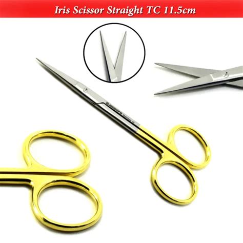 Surgical Iris Scissor Dental Surgery Dissecting Suture Cutting Tissue