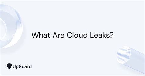 What Are Cloud Leaks UpGuard