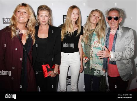 Patti Hansen Daughters Keith Richards 2013 Photo By John Barrett