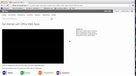 How Do I Use Excel In A Browser Microsoft Excel Tips Youtube