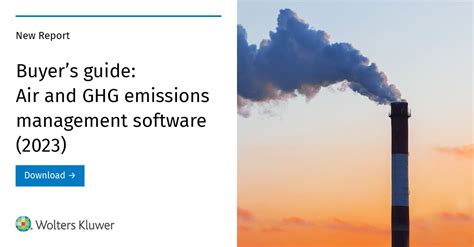2023 Buyers Guide Air And Ghg Emissions Management Software Yuling Li