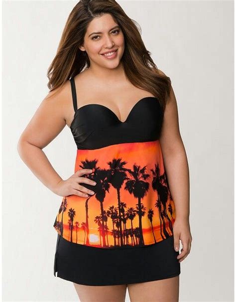 Lane Bryant Womans Plus Size Swimwear Plus Size Swimwear Plus Size