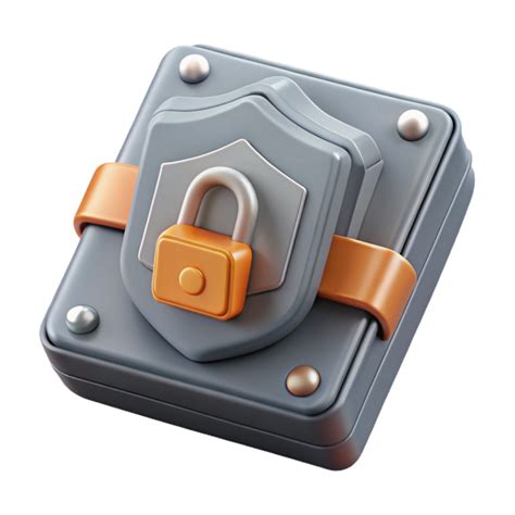 Dramatic Vintage Secure Data Storage Icon With Gray Hard Drive Isolated 57869148 Png