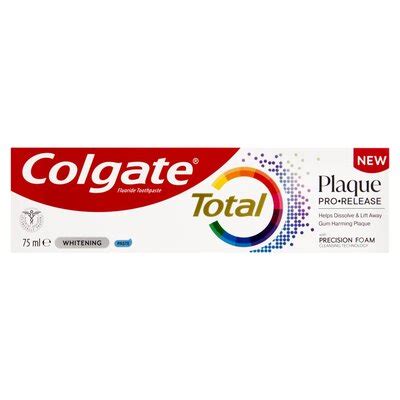 Colgate Total Plaque Pro Release Fluoride Toothpaste 75ml Pnp