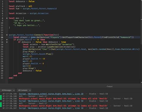 Trying To Find Humanoid Scripting Support Developer Forum Roblox