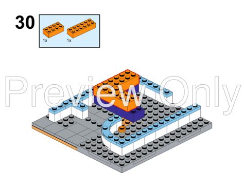 Lego Moc Ice Cream Shop Modular By Xenlc Rebrickable Build With Lego