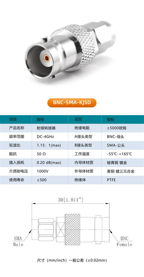 Xinqy 4g转接头 Q9射频同轴转接器 Jj Jk Bnc转sma转接器 50欧姆 阿里巴巴
