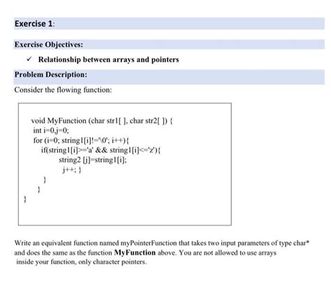solved exercise 1 exercise objectives relationship