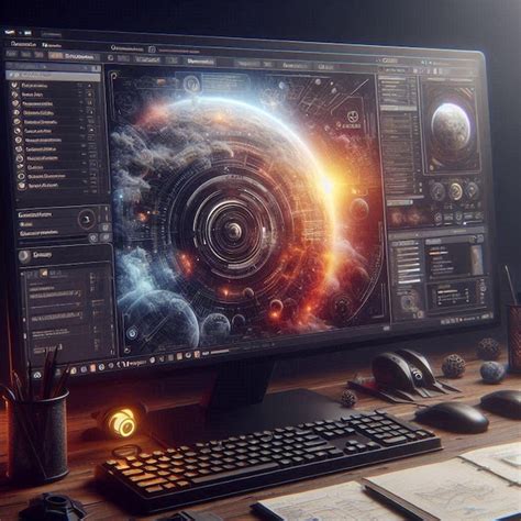 Premium Photo Software Development GUI In Unreal Engine